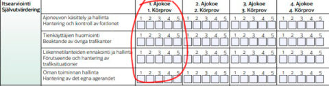 Täytä E100-lomake oikein ajokokeeseen - Ajokortti opetusluvalla